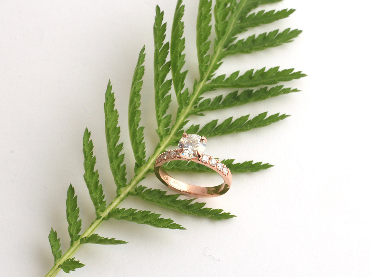 Tara Custom Engagement Ring – Vancouver Island, Canada