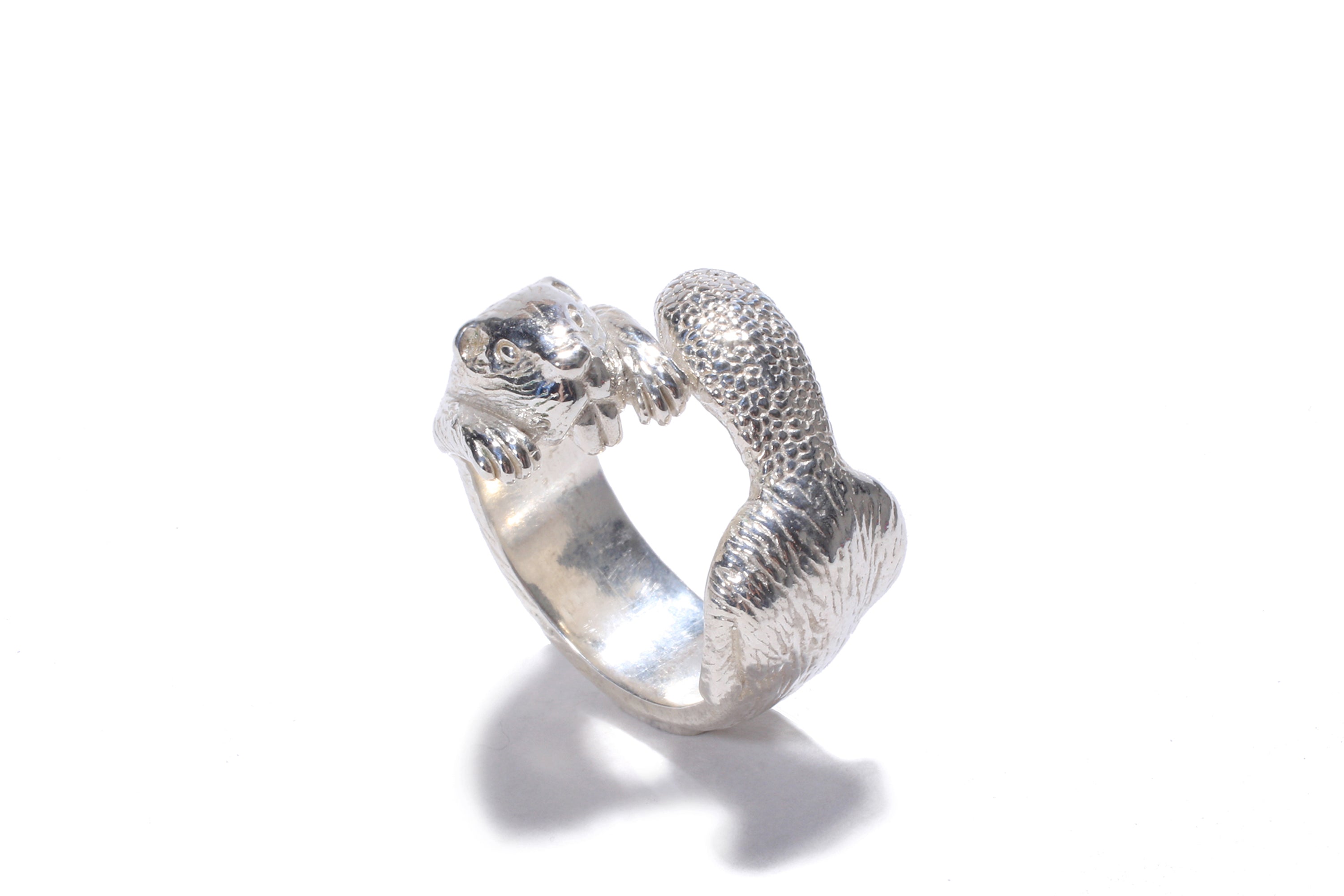 Beaver Wrap Ring in Sterling Silver – Vancouver Island, Canada