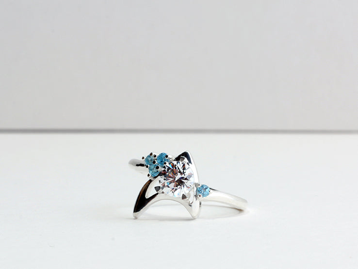 Terry's Custom Next Generation Engagement Ring – Vancouver Island, Canada